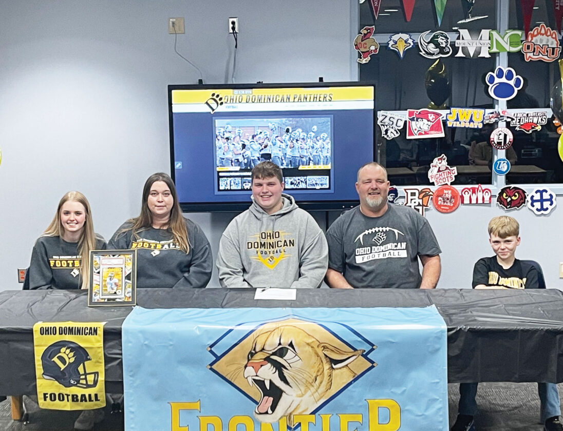 Frontier’s Josiah Jones inks with Ohio Dominican football | News ...